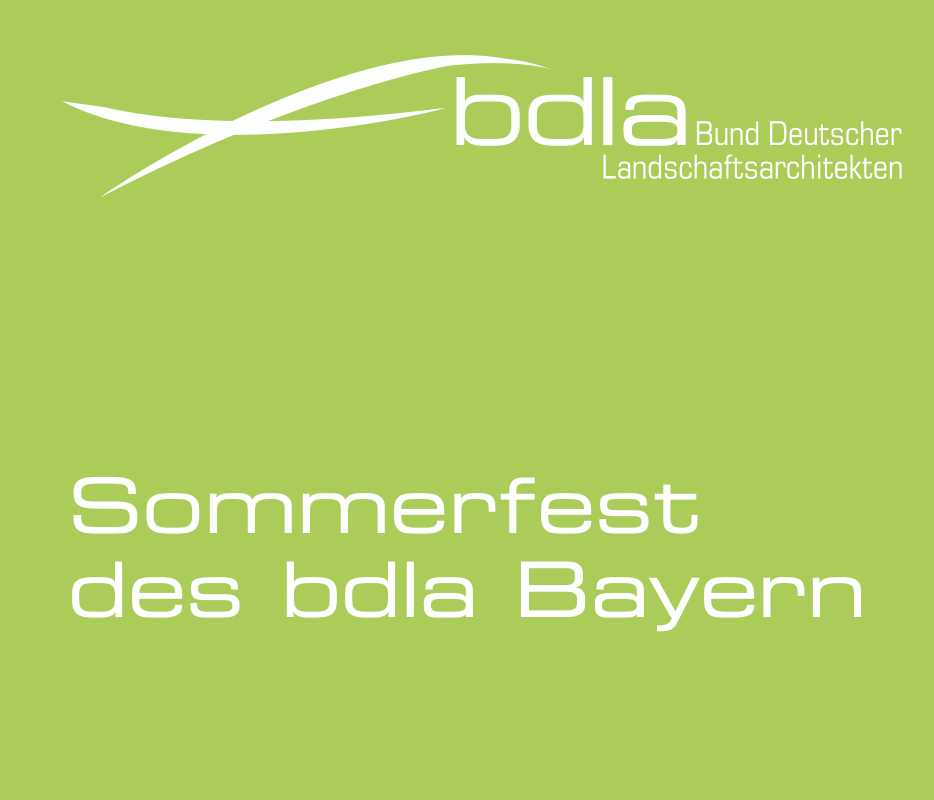 Sommerfest bdla Bayern (2018) - sichtfeld Landschaftsarchitektur